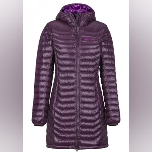 Marmot | Jackets & Coats | Marmot Sonya Hooded Down Coat Sz L | Poshmark